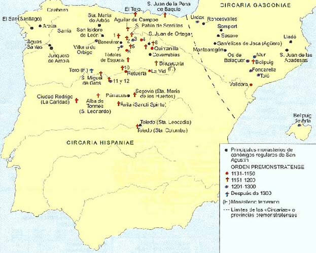 Iglesias, Monasterios y Órdenes religiosas en la Edad Media - El ...